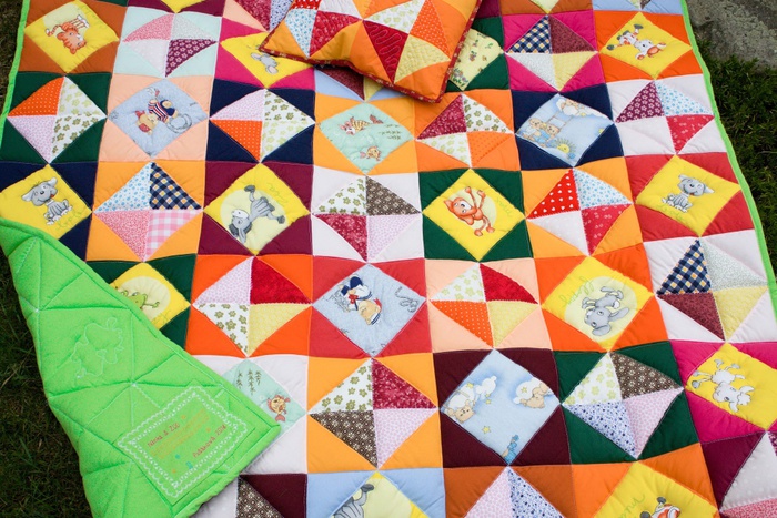 Patchworkové deky veselé a hravé pro dětičky malinké i větší.